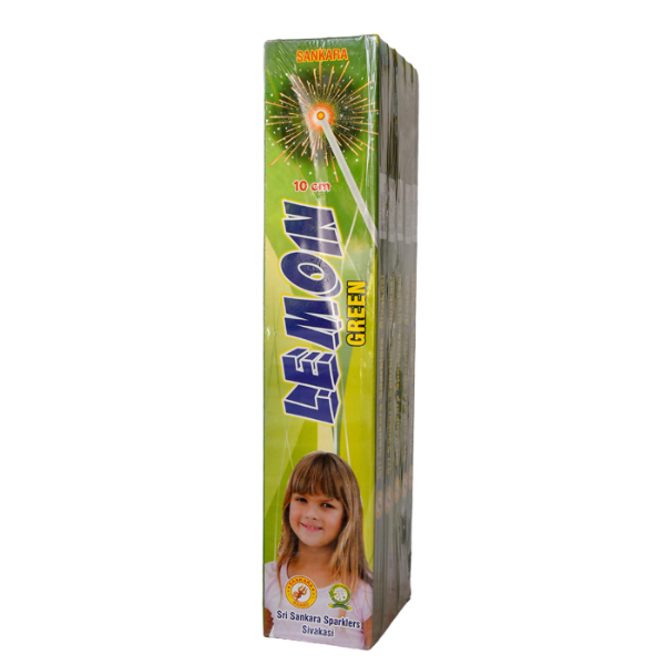 10 cm Green Sparklers – FestiBlast.Com