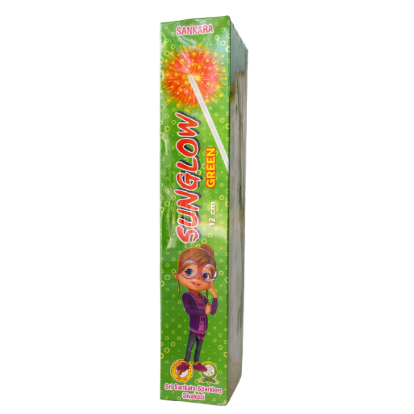 12 cm Green Sparklers – FestiBlast.Com