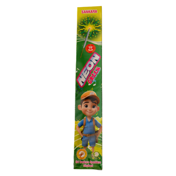 15 cm Green Sparklers – FestiBlast.Com